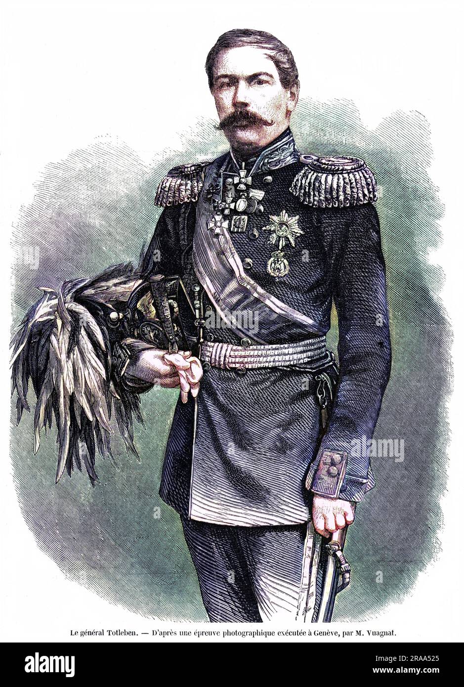 FRANZ EDVARD IVANOVICH, count TOTLEBEN Russian military engineer, best ...