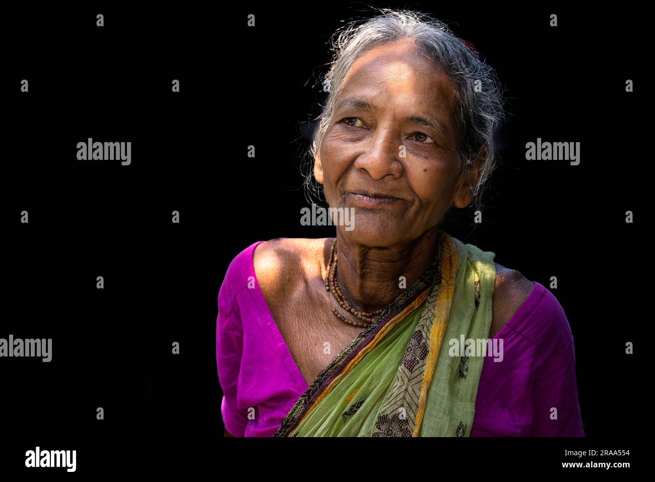 Wrinkled forehead smile hi-res stock photography and images - Alamy