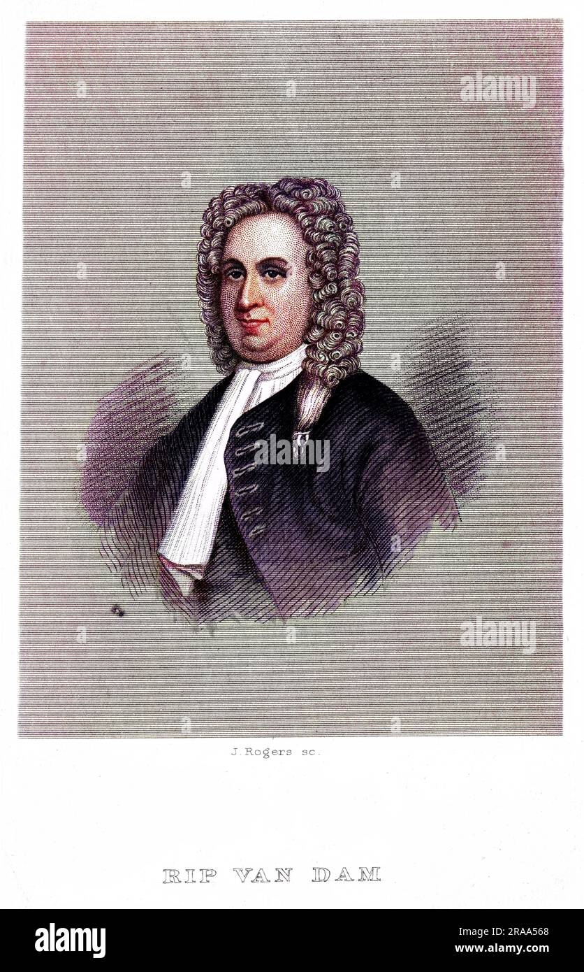RIP VAN DAM American statesman of the colonial era, involved in ...