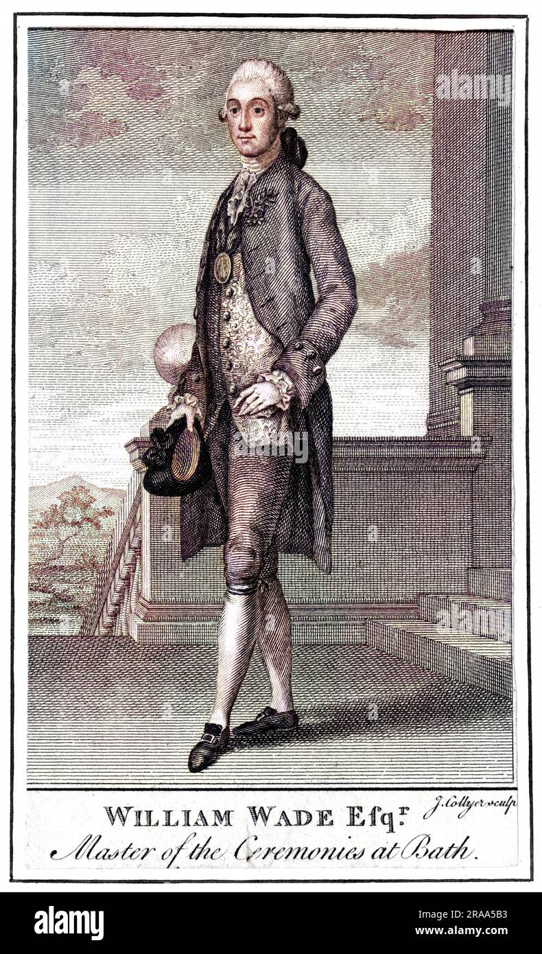 WILLIAM WADE first Master of Ceremonies in the Upper Rooms at Bath ...