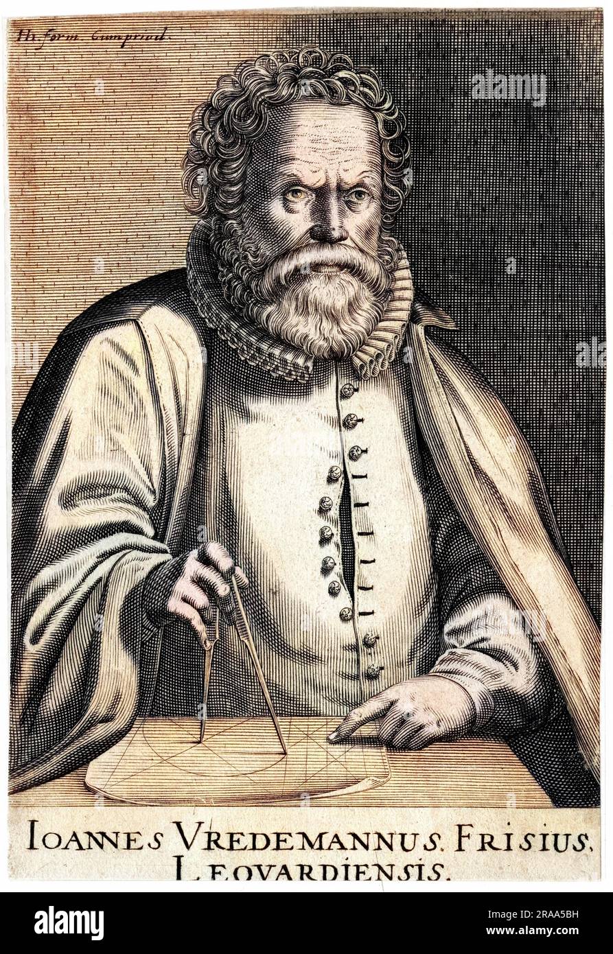 JAN (Hans, Joannes) BREDEMAN de VRIES Dutch architect and artist Date ...