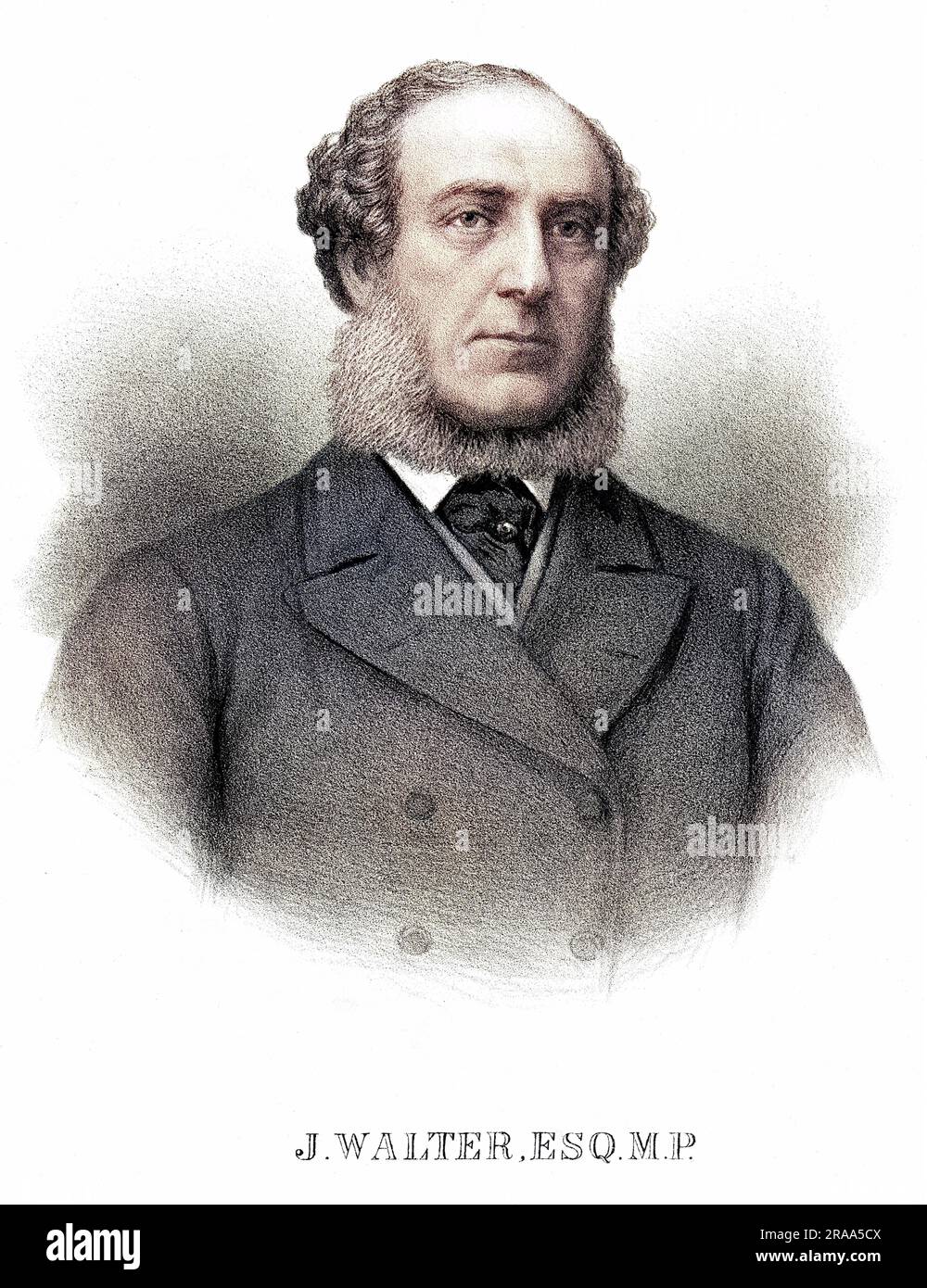 JOHN WALTER (junior) statesman, proprietor of The Times Date: 1818 ...
