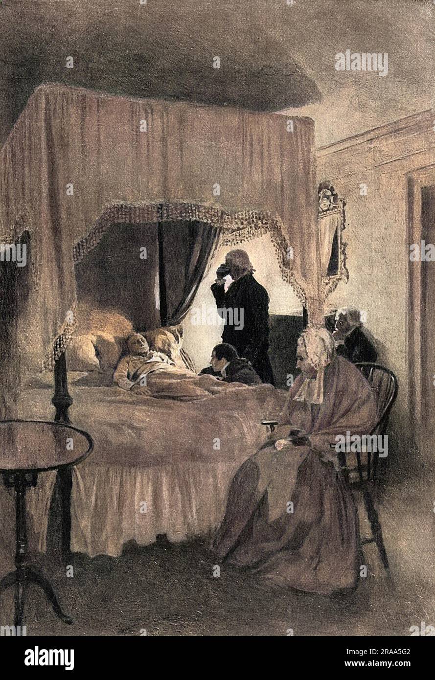 Deathbed scenes hi-res stock photography and images - Alamy