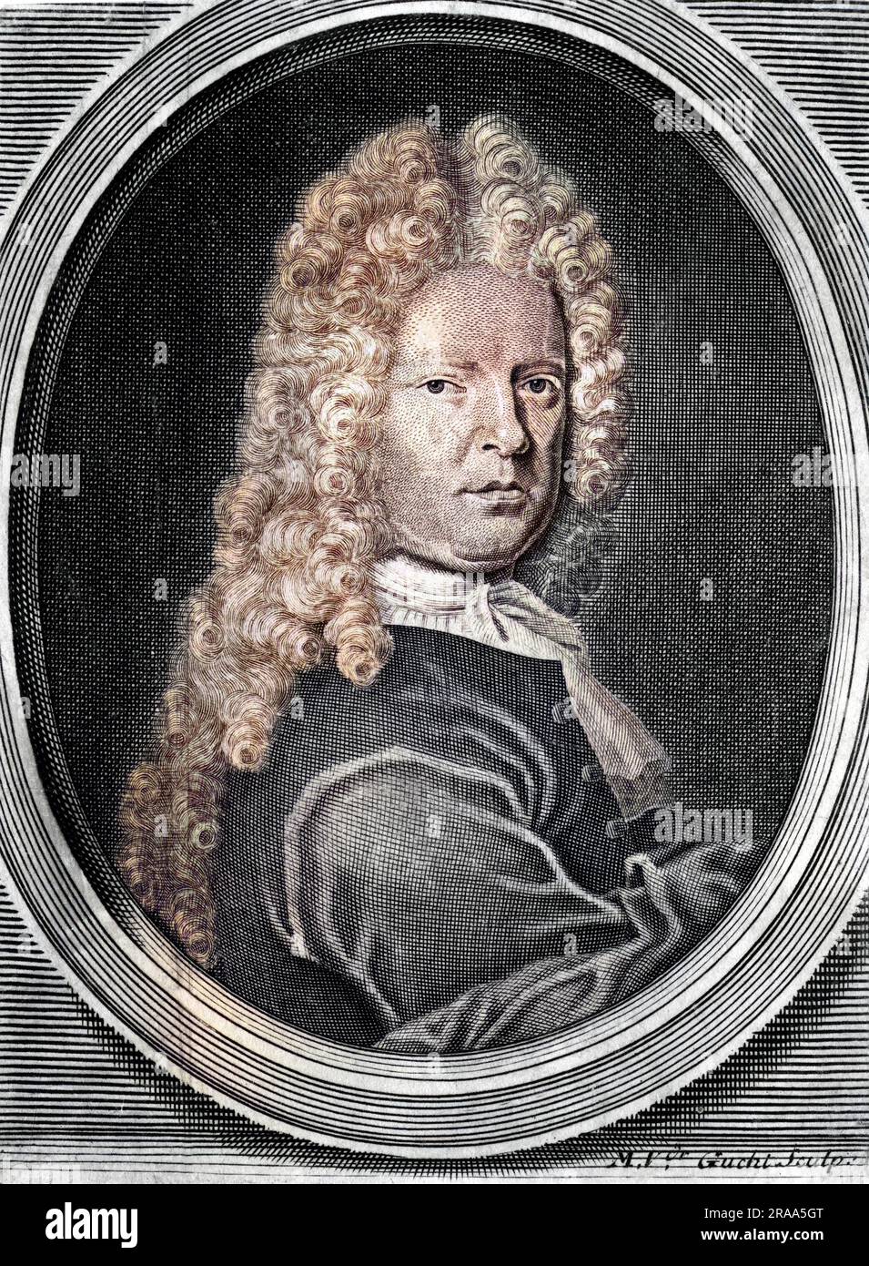 JOHN WARD mathematician of Chester Date: 1648 Stock Photo - Alamy