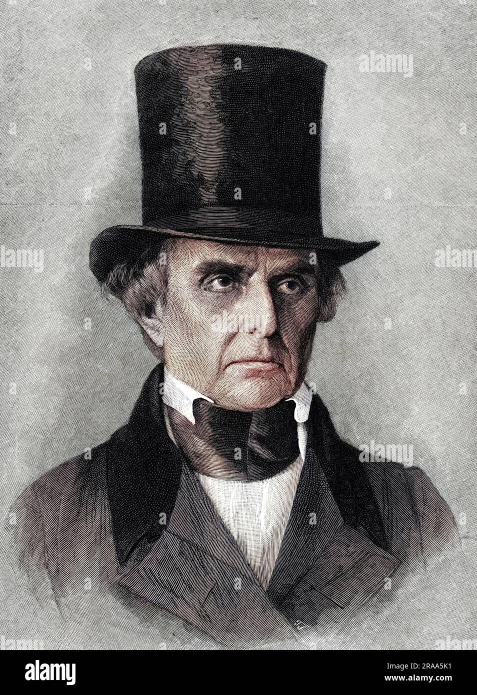 DANIEL WEBSTER American lawyer and statesman Date: 1782-1852 Stock ...