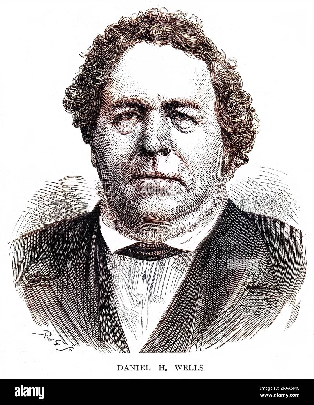 DANIEL HANMER WELLS Mormon pioneer, general, and mayor of Salt Lake ...