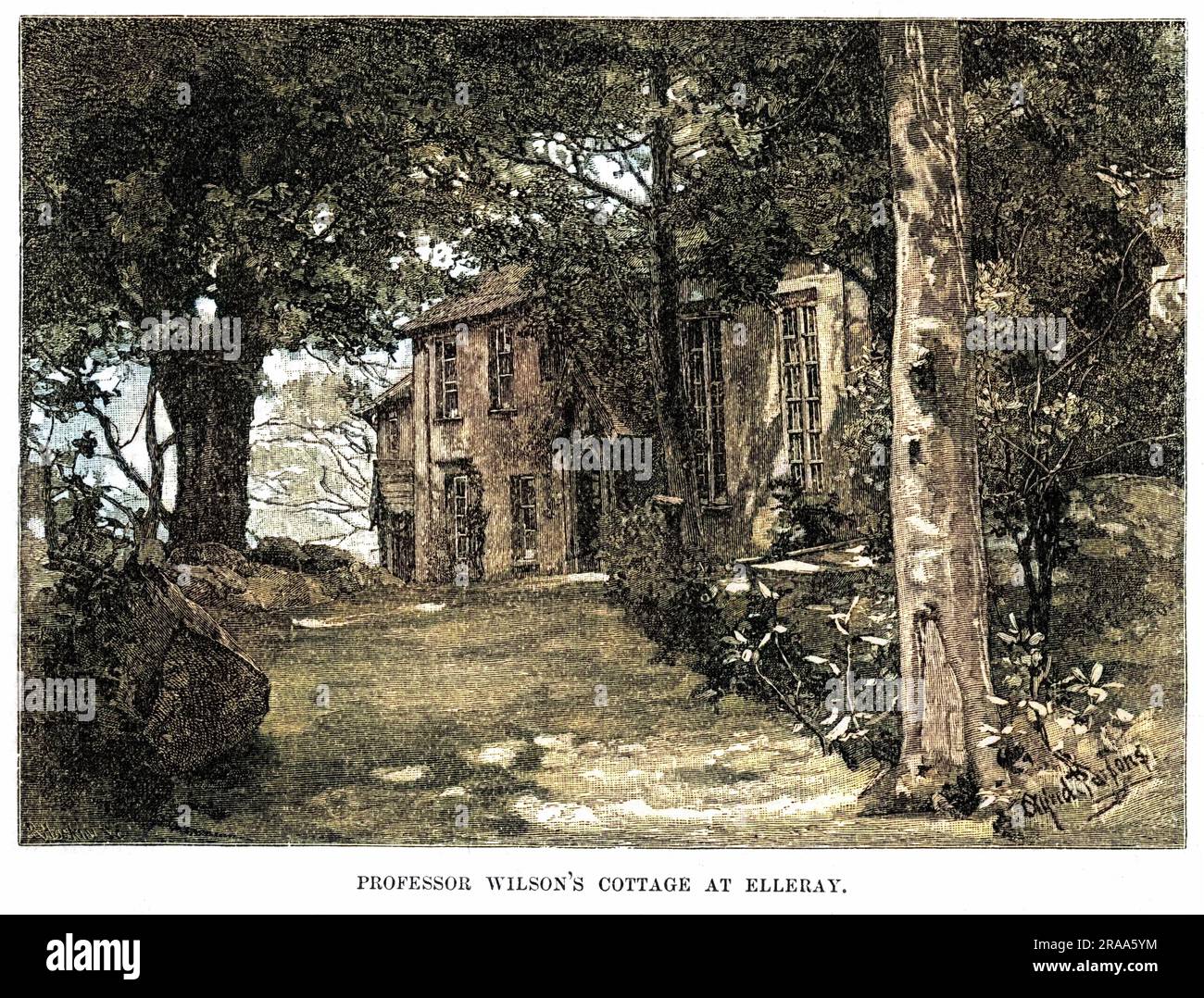 The home of JOHN WILSON, Scottish editor, author and moral philosopher ...