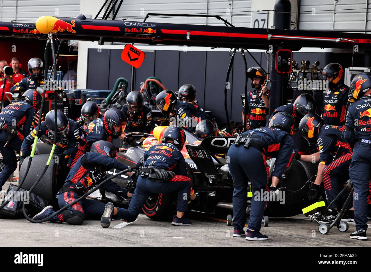 Spielberg, Austria. 02nd July, 2023. Max Verstappen (NLD) Red Bull ...
