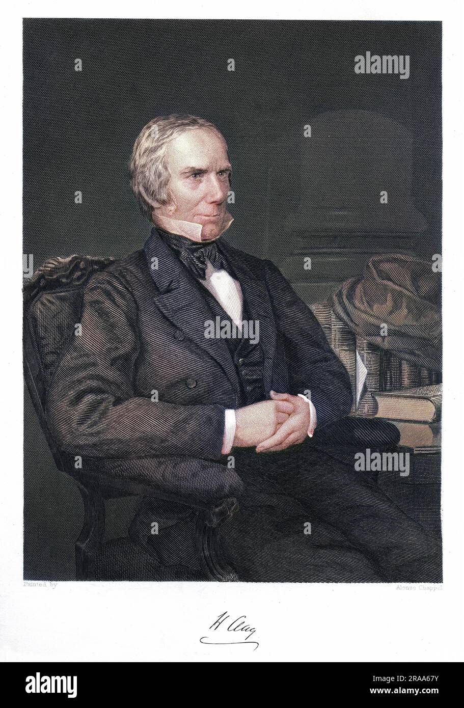 HENRY CLAY (1777 - 1852), American statesman with his autograph Stock ...