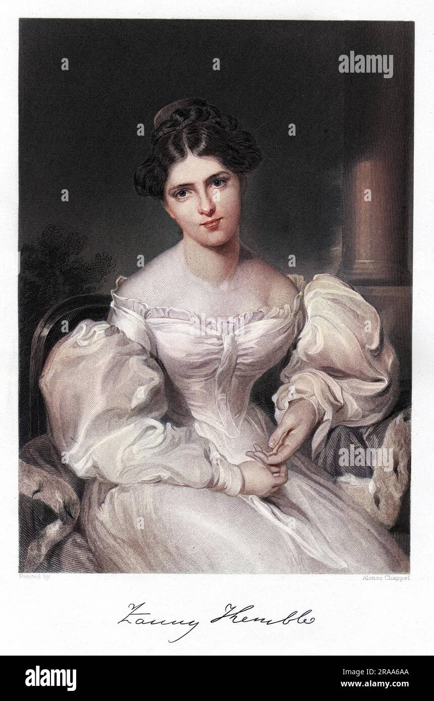 FRANCES ANNE KEMBLE (1811 - 1893), actress playwright and poet ...