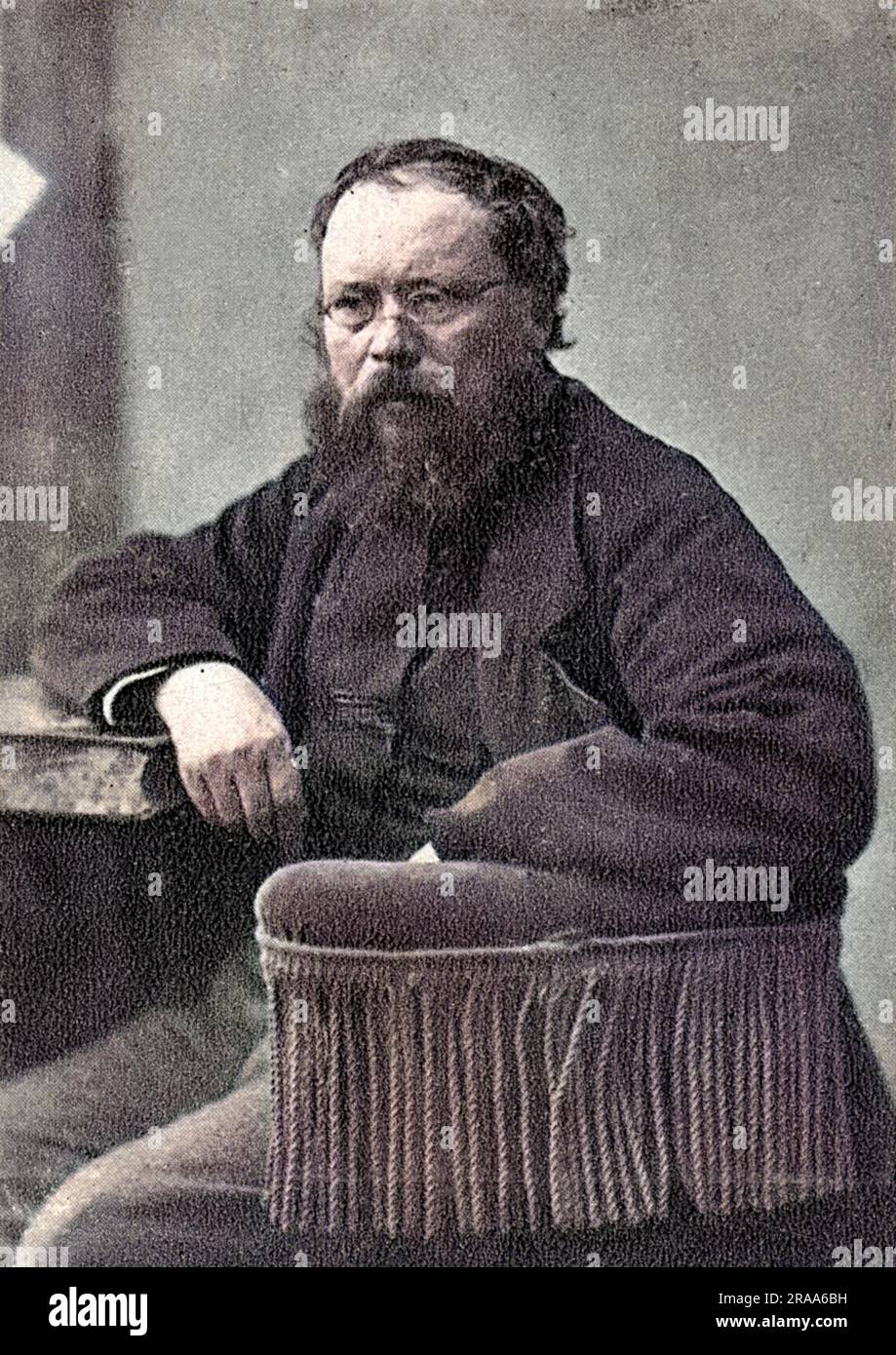 PIERRE JOSEPH PROUDHON French journalist and socialist, regarded as the ...