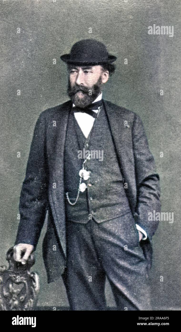 OCTAVE FEUILLET French writer in 1872. Date: 1822 - 1890 Stock Photo ...