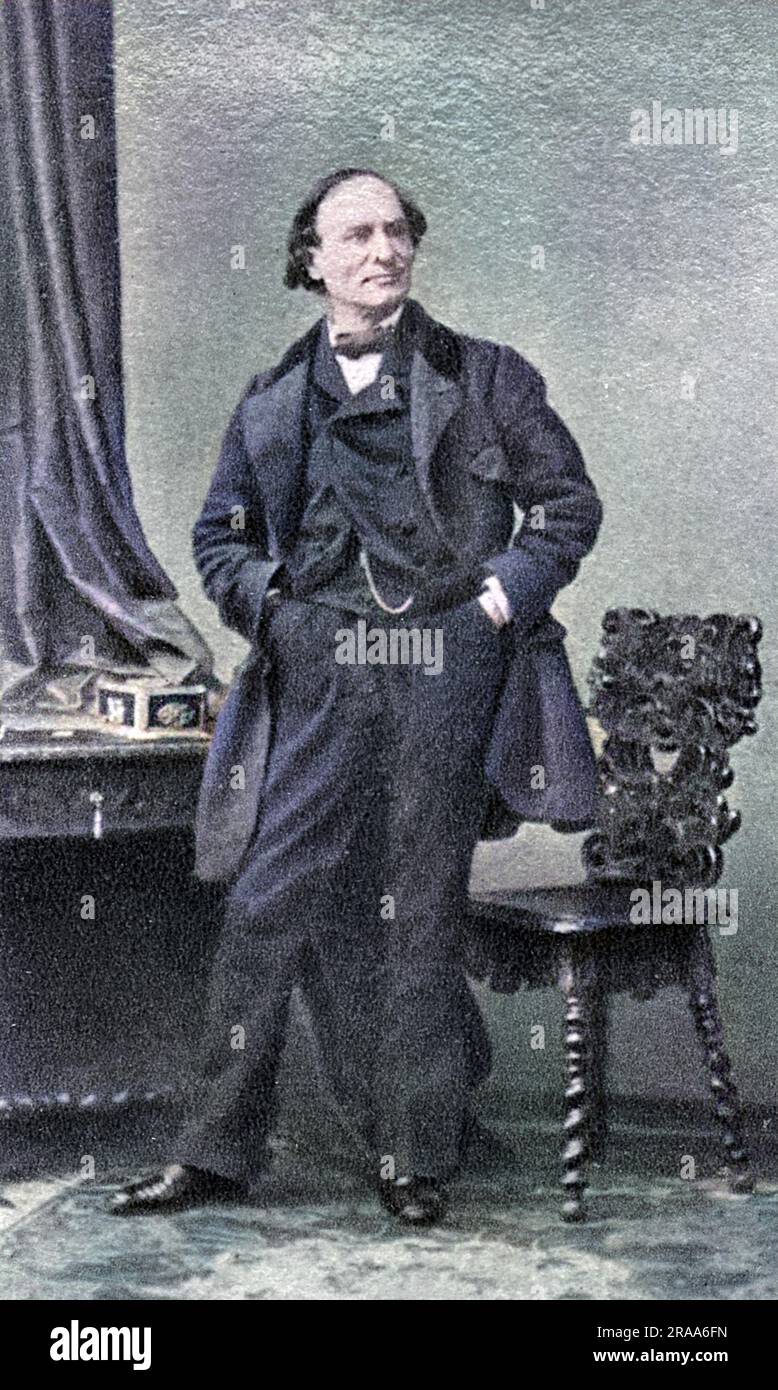 JEAN EUGENE ROBERT-HOUDIN French stage magician, in 1855. Date: 1805 ...