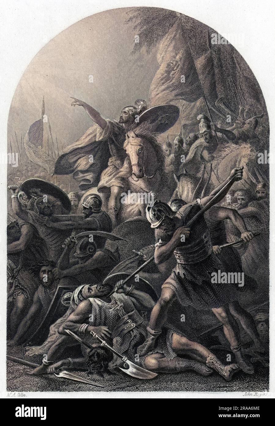 Joshua commands the sun & moon to stand still while he defends the city ...