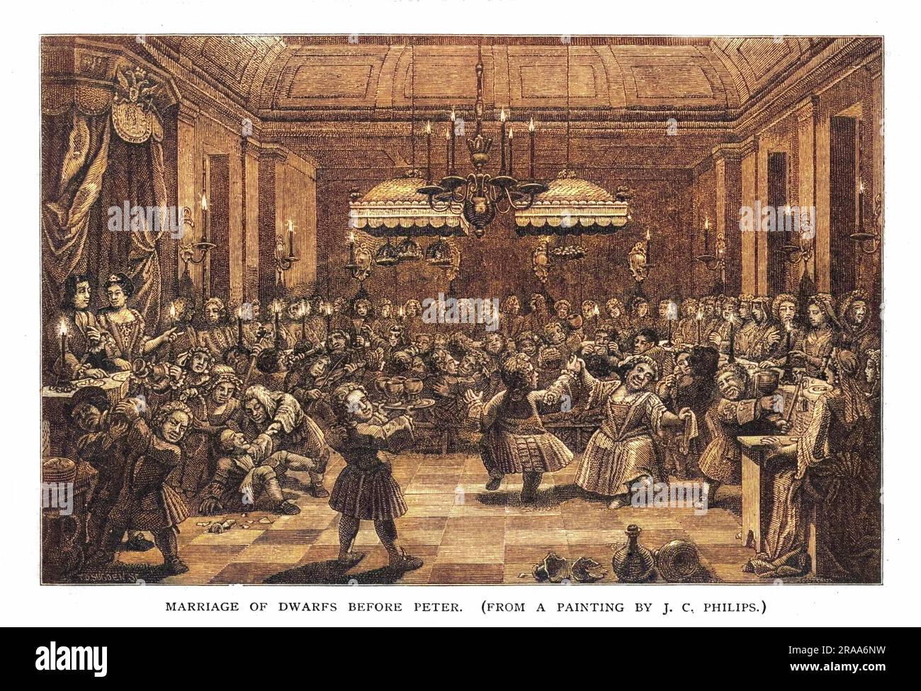 Court life at Moscow reflects Peter's unsophisticated tastes; a ...