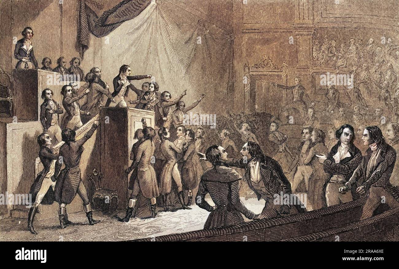 The fall of robespierre hi-res stock photography and images - Alamy