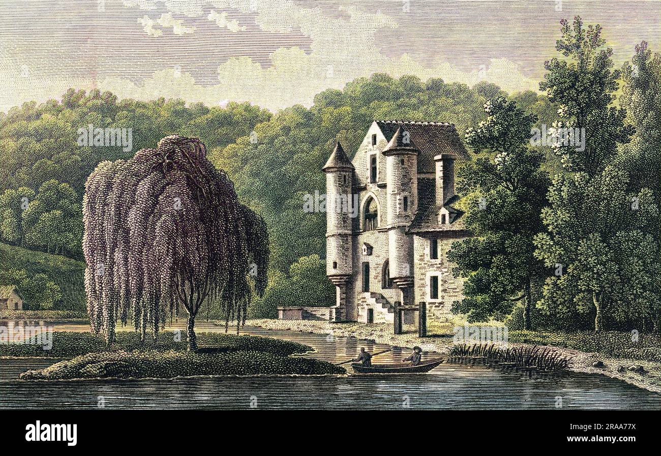 The chateau de Loges is located in the foret de Chantilly, Oise, on the ...