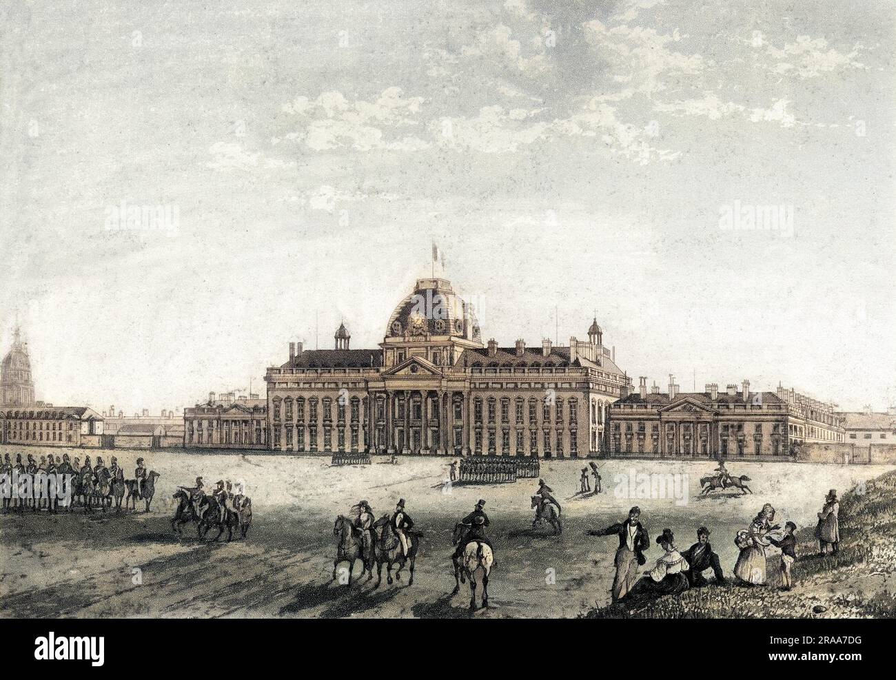 Founded in the 1750s by Louis XV : located southeast of the Champs de ...