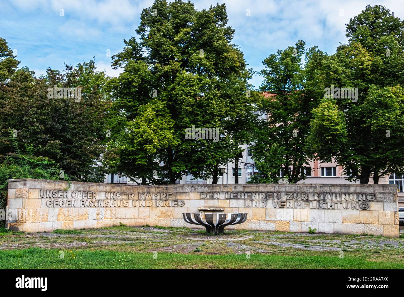Memorial erected 1975 for the anti-fascist resistance fighters on Unity ...
