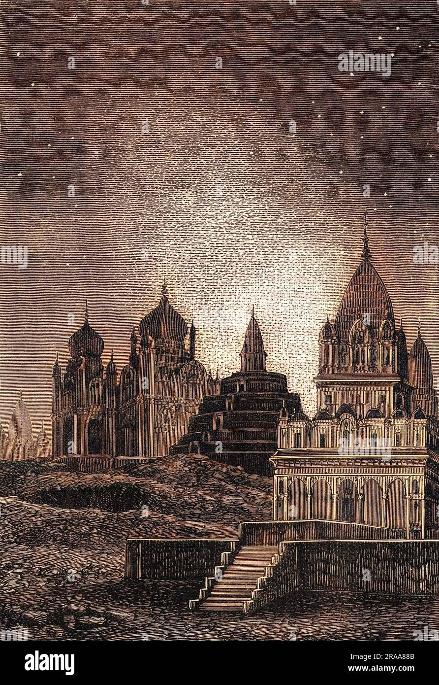 Observed in India. Date: end of December 1874 Stock Photo - Alamy