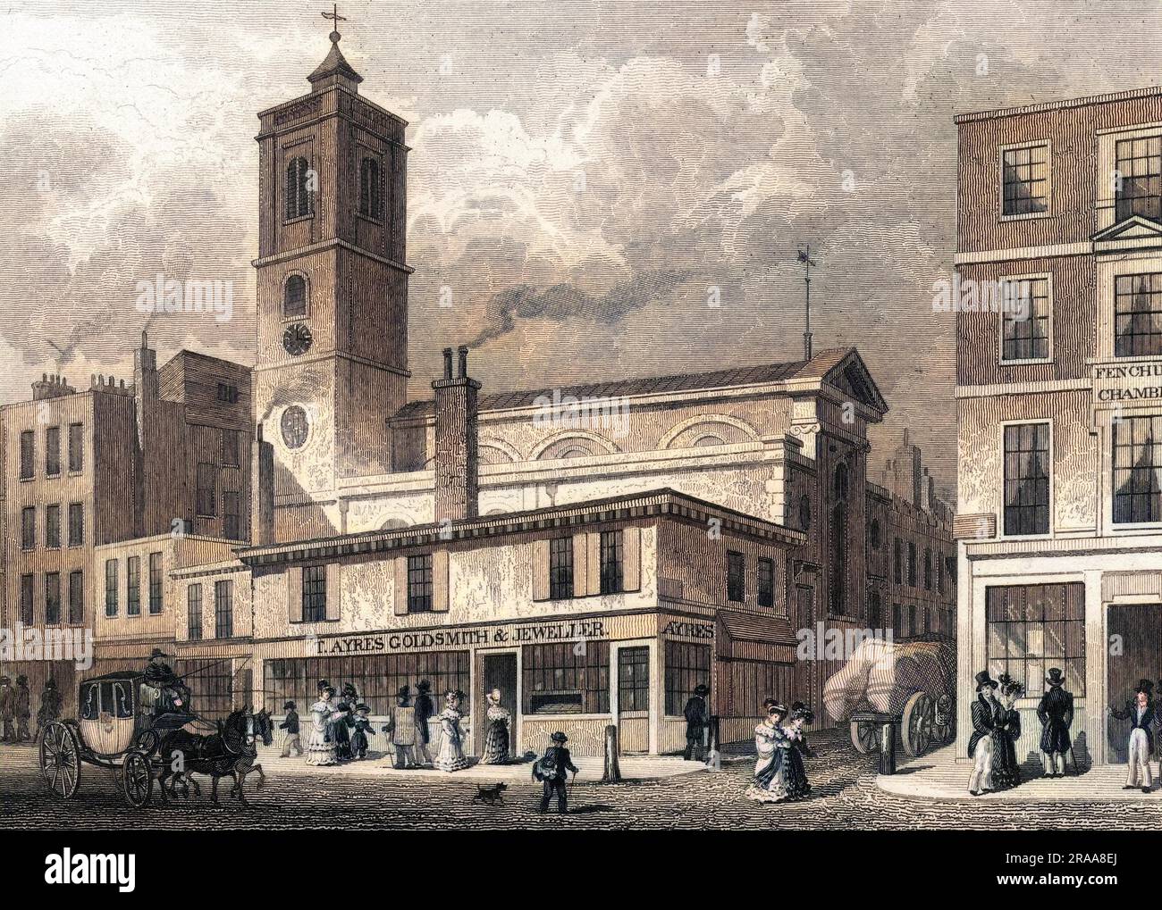 St Dionis Backchurch, Fenchurch Street ; though built by Wren, it will ...