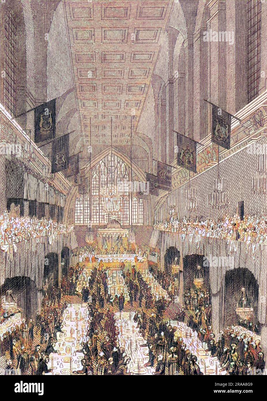 Banquet at guildhall hi-res stock photography and images - Alamy