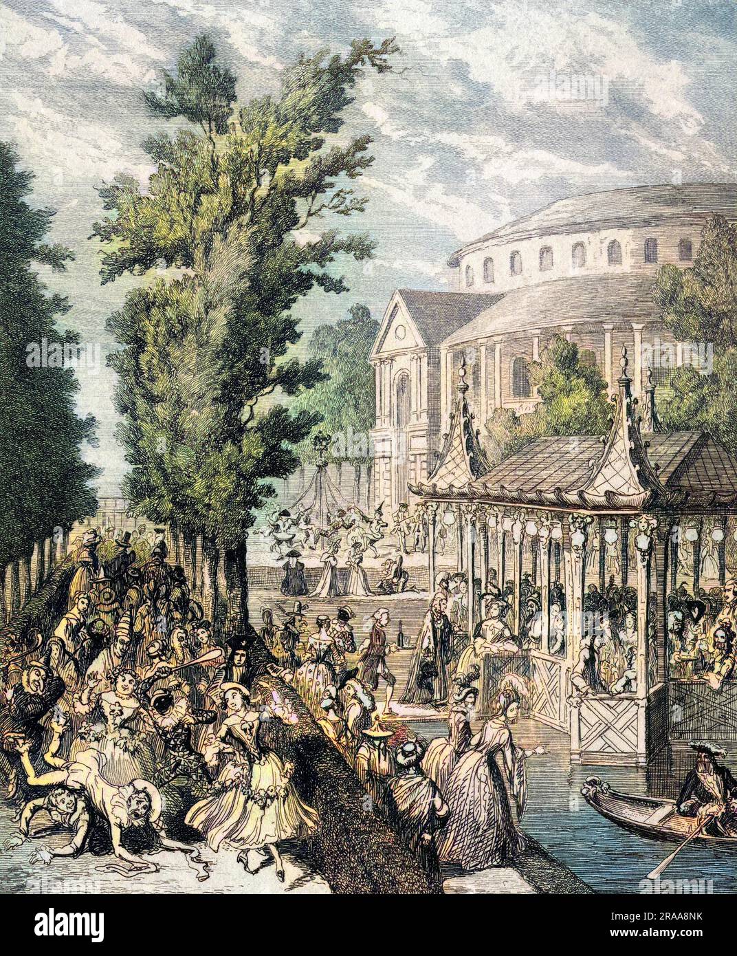 A Masquerade in Ranelagh Gardens, Chelsea, one of London's favourite ...