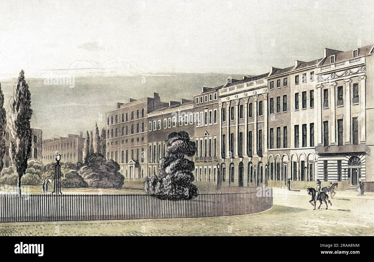 The north side of the square, between Gloucester Place and Baker Street ...