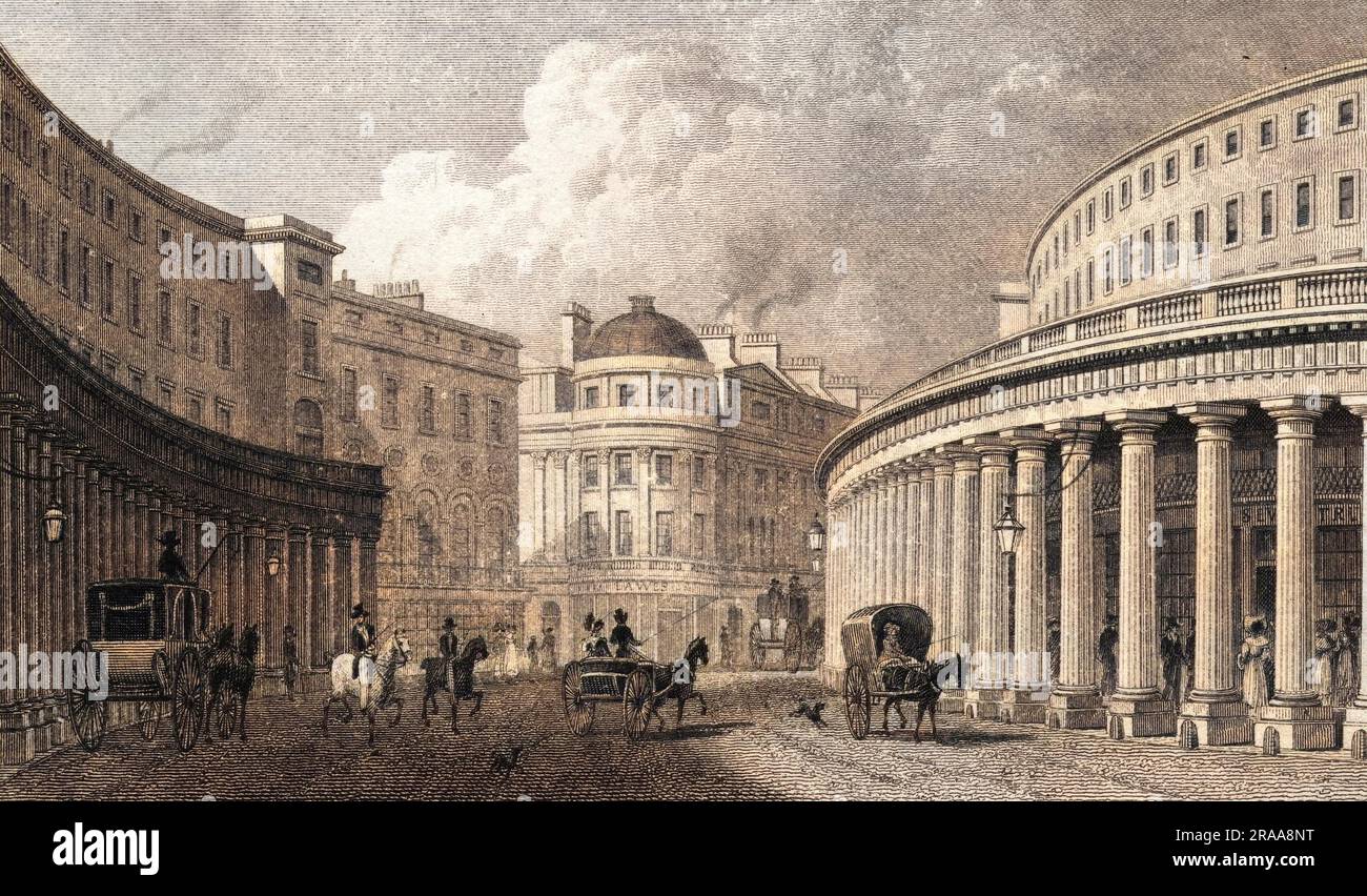 The Quadrant as first built, and as Nash intended it to look. Date ...