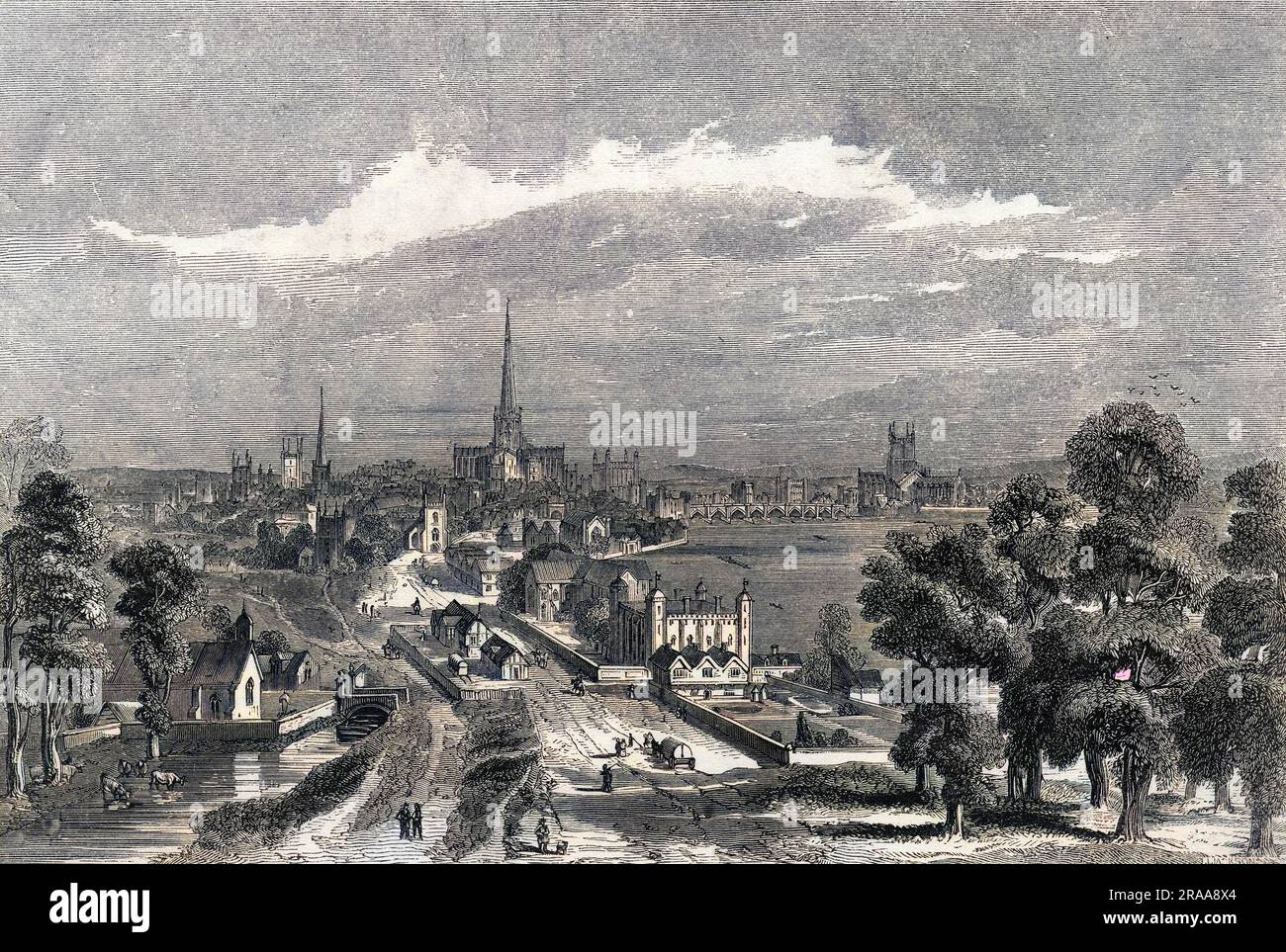 Reconstruction of the ancient thoroughfare from Westminster to London ...
