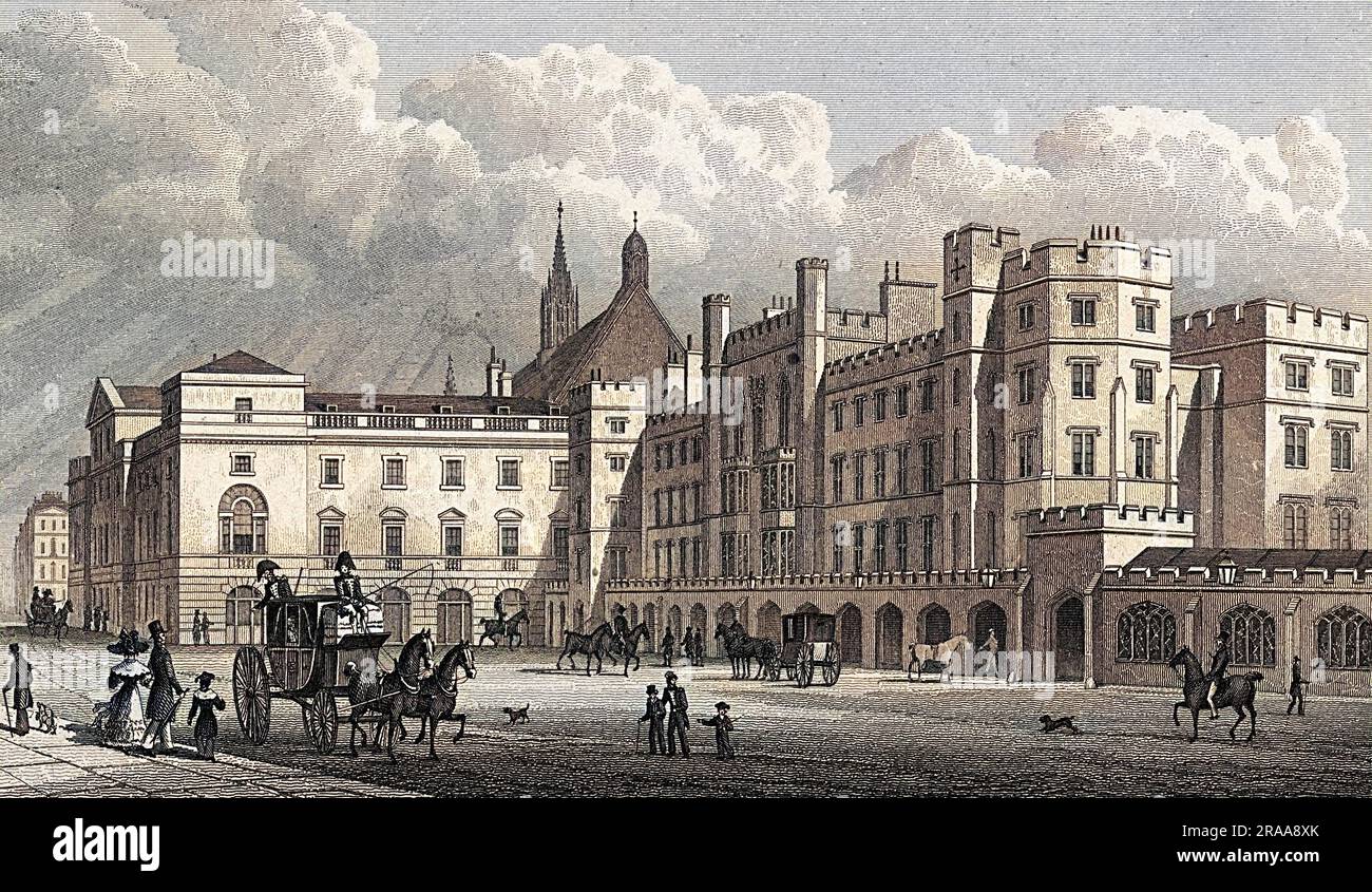 The old Parliament buildings seen from Old Palace Yard : they will be ...