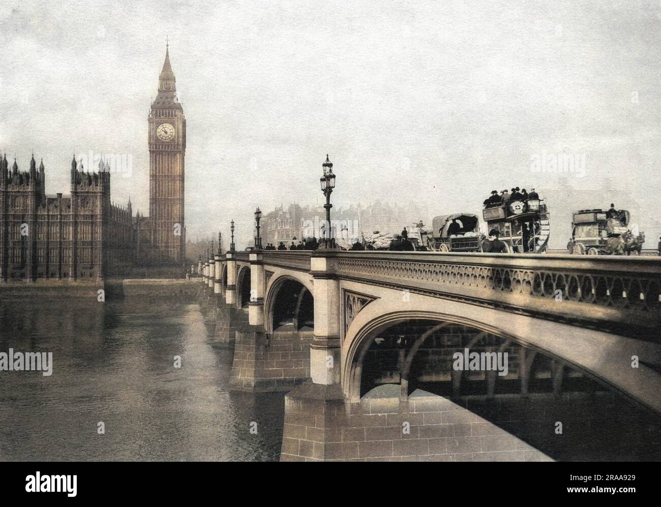 Big ben and westminster bridge date hi-res stock photography and images ...