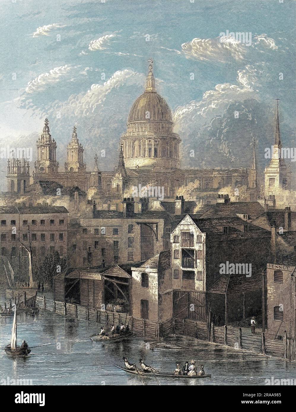 London from 1835 hi-res stock photography and images - Alamy