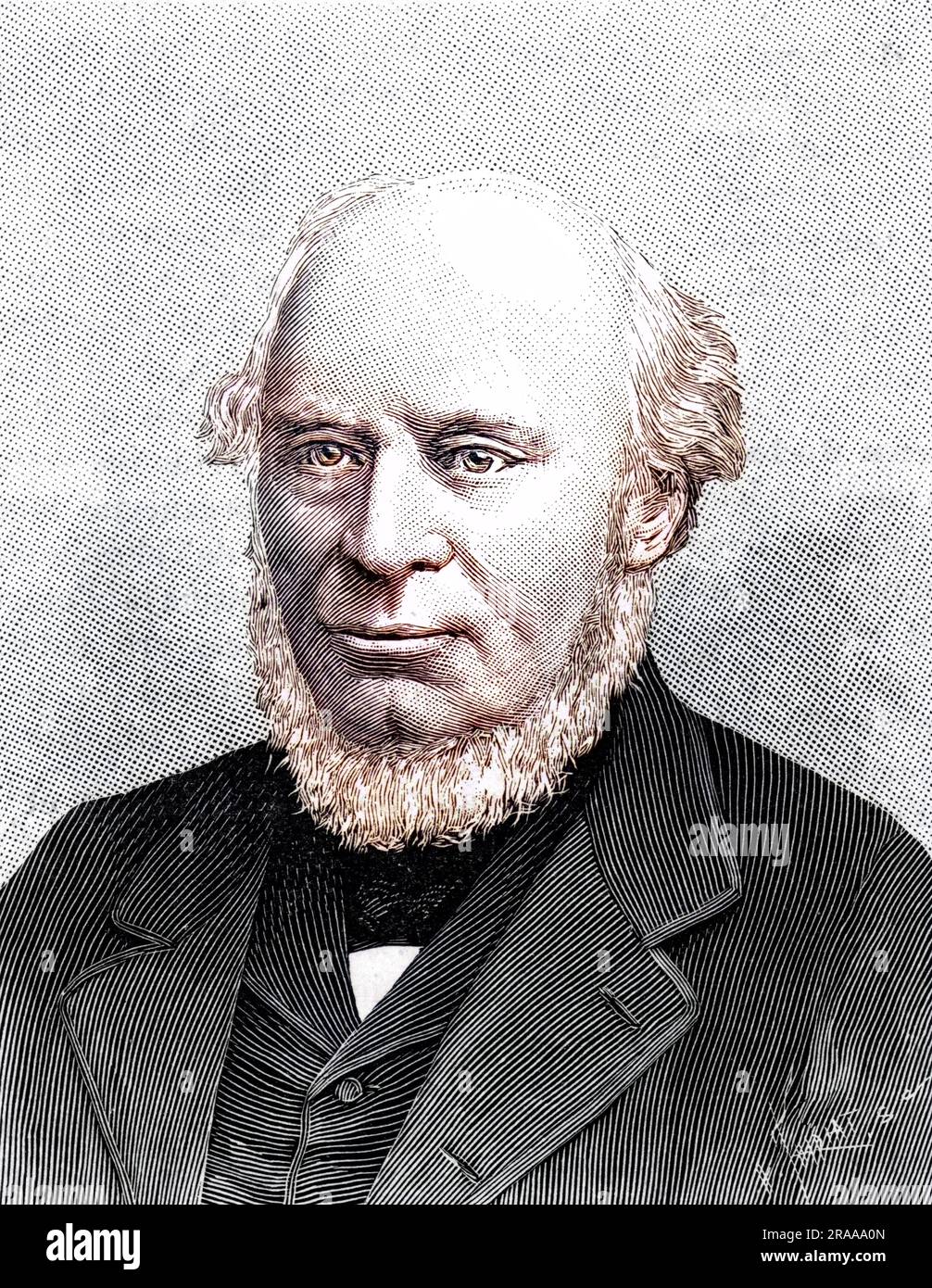 Sir John Fowler (1817-1898), English civil engineer. Designer of the ...