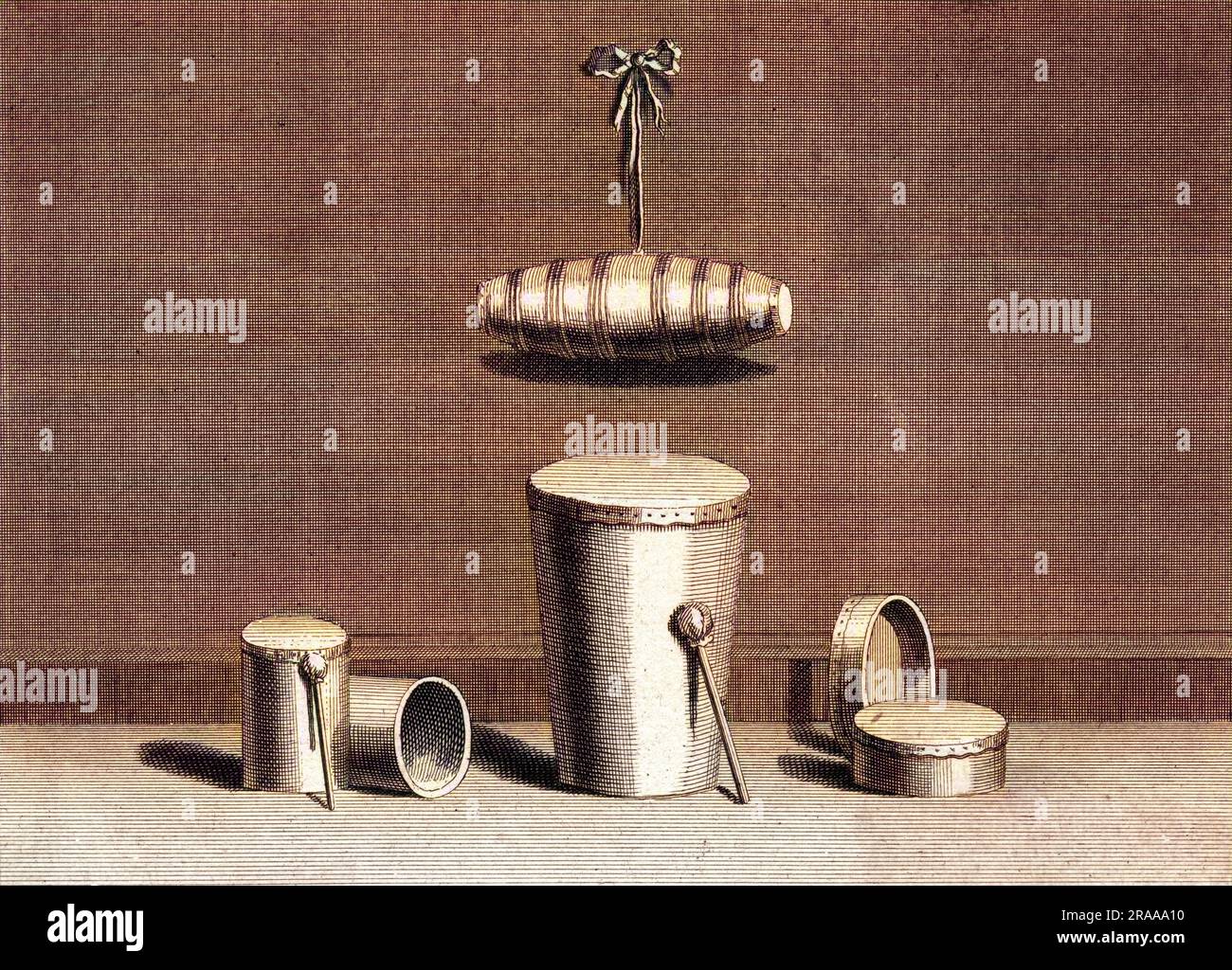 A selection of musical intruments from the Maluku Islands, Indonesia ...