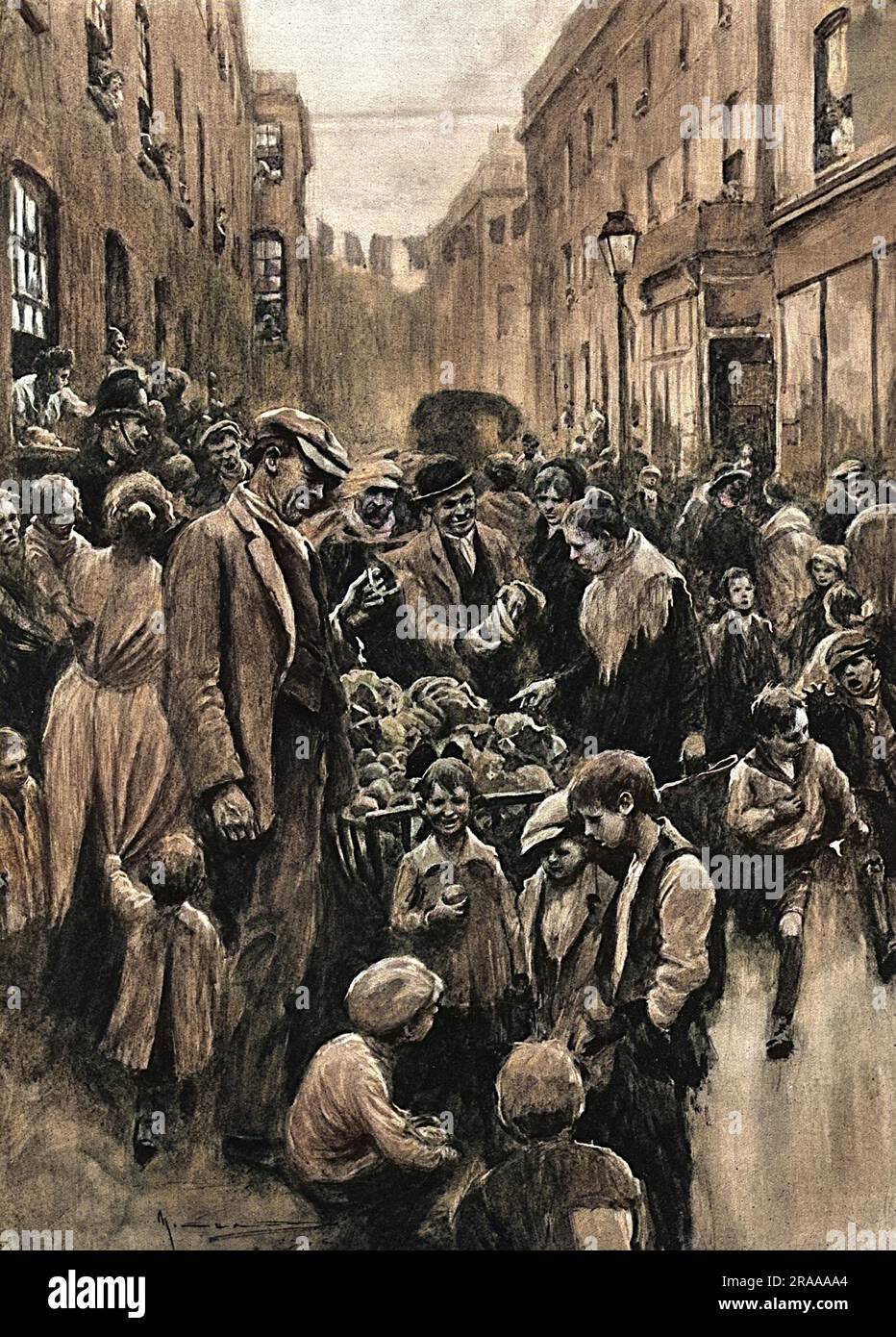 Swarming with people - and children whose only playground is the ...