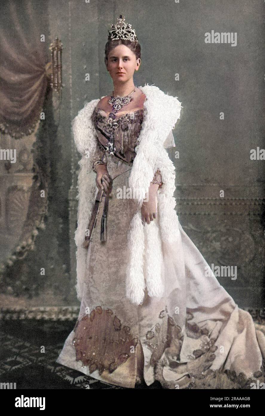 WILHELMINA, QUEEN OF HOLLAND (1880 - 1962) Reigned 1890-1948 - she ...