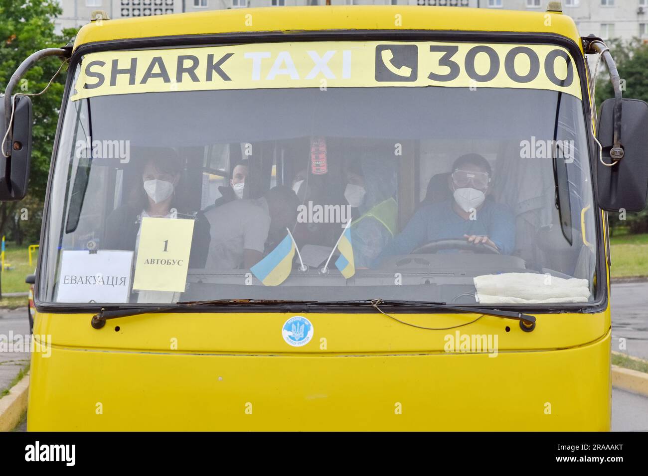 Emergency evacuation bus hi-res stock photography and images - Alamy
