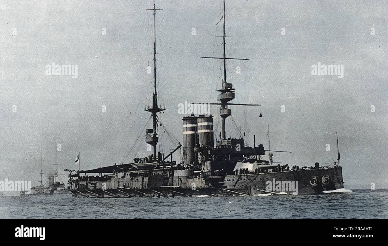 Launched by King Edward VII in 1903, the Royal Navy battleship was one ...