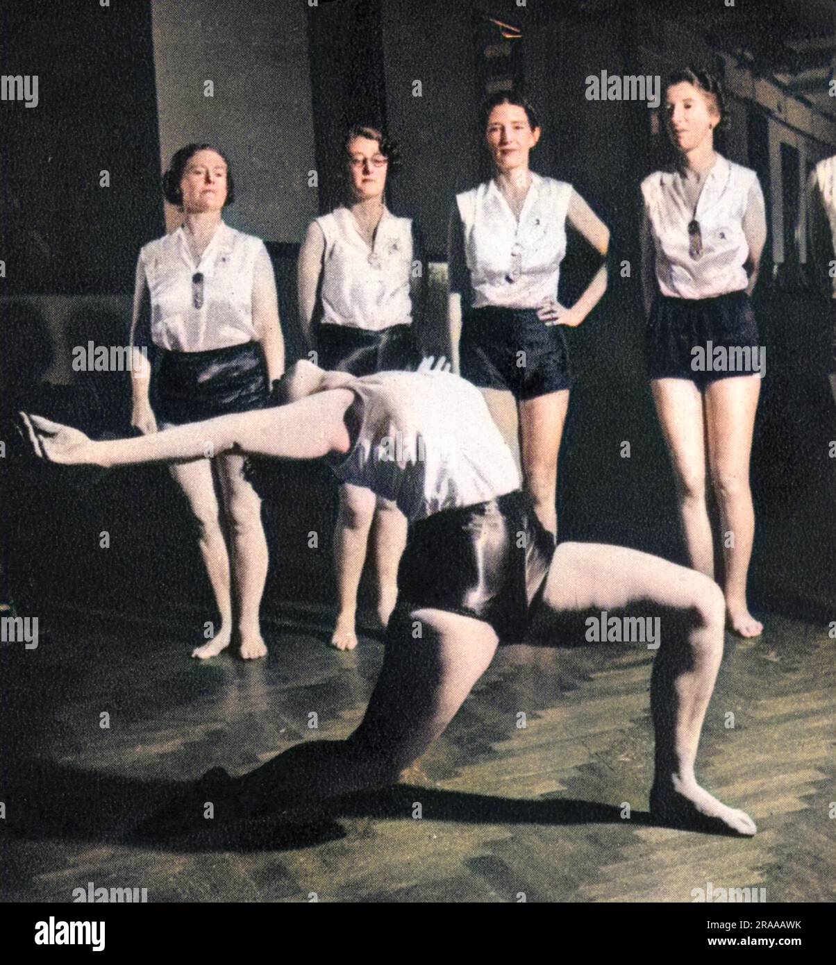 Health and beauty-a morning exercise class at Harrington Road, London ...