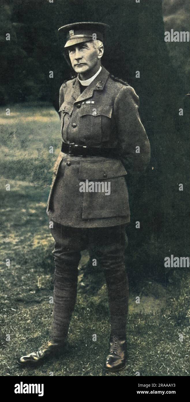 The Bishop of London, Dr Arthur Winnington-Ingram, Chaplain of the ...