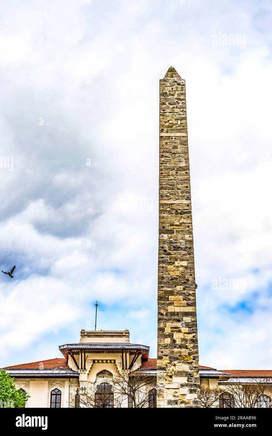 Walled Obelisk Hippodrome of Constantinople Istanbul Turkey. Emperor ...