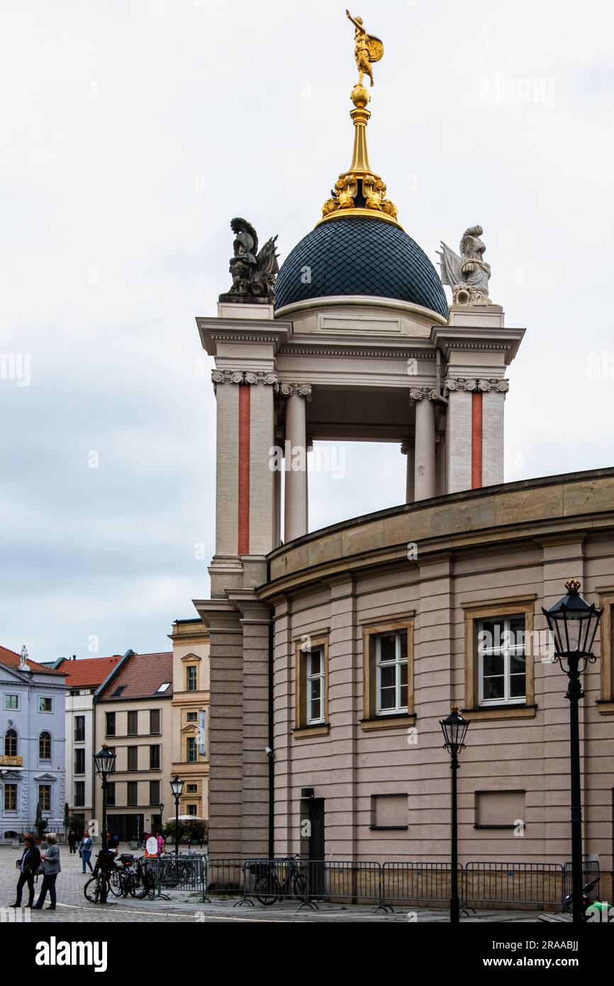 The Fortuna Portal designed by the Dutch architect Jean de Bodt in 1701 ...