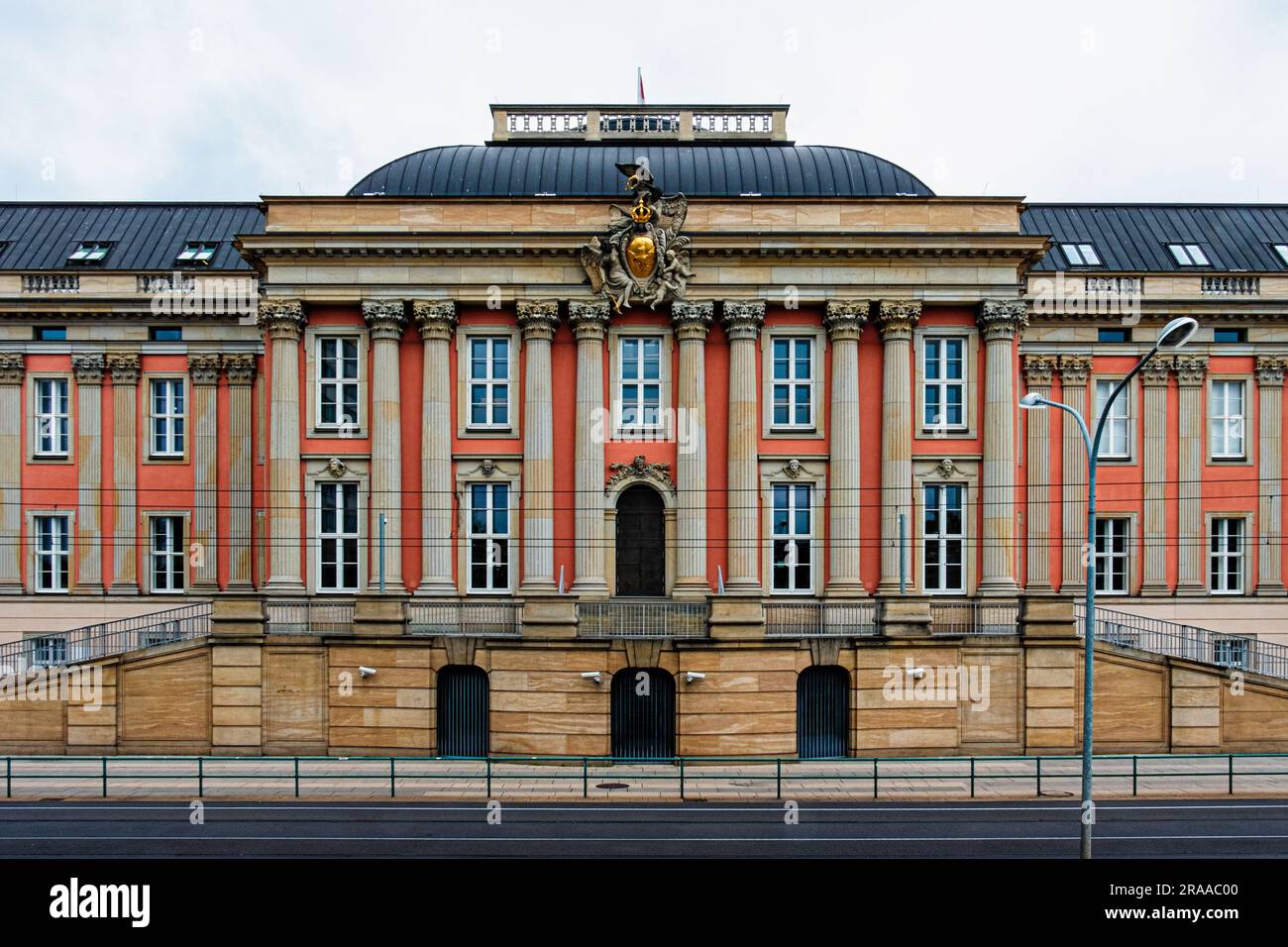 Brandenburg Parliament building is a reconstruction of the Seventeenth ...