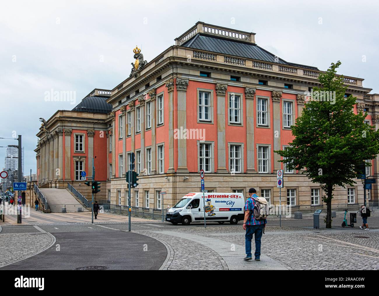 Brandenburg Parliament building is a reconstruction of the Seventeenth ...