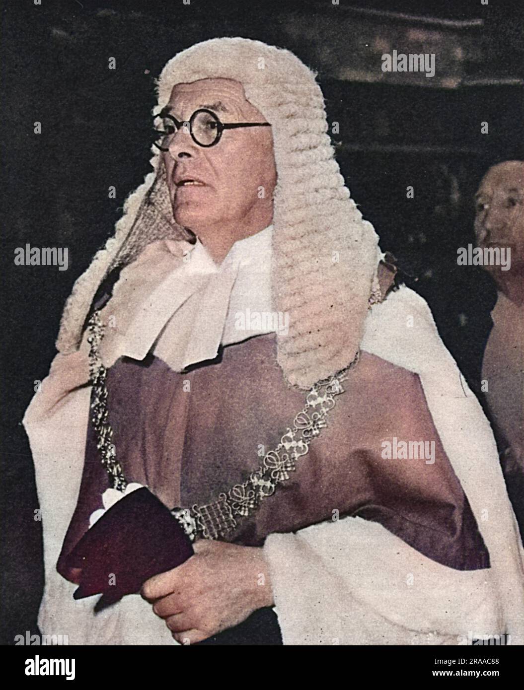 Lord Chief Justice Parker of Waddington (Hubert Parker), who passed ...