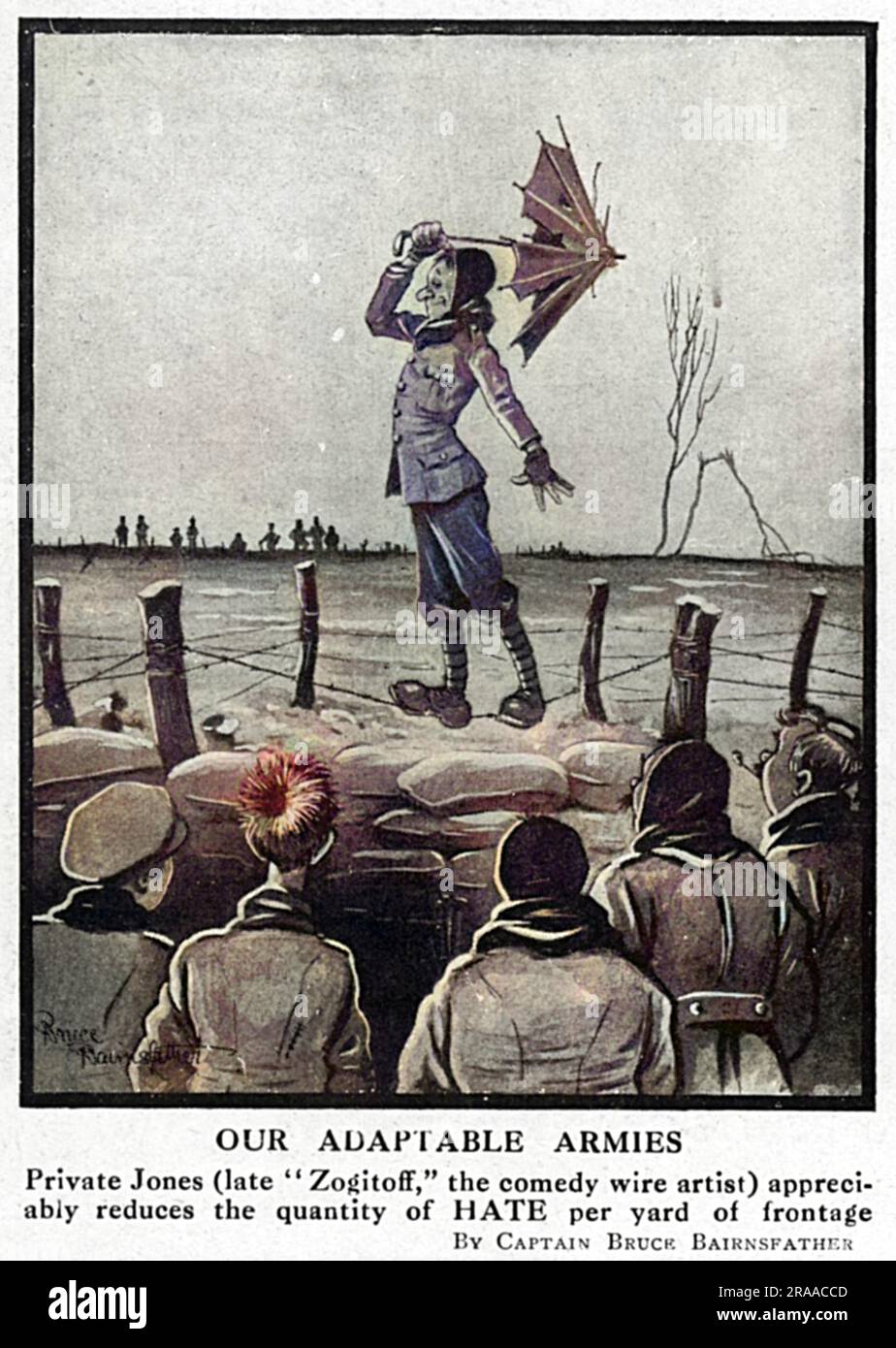 Our Adaptable Armies' Private Jones (late 'Zogitoff' the comedy wire ...