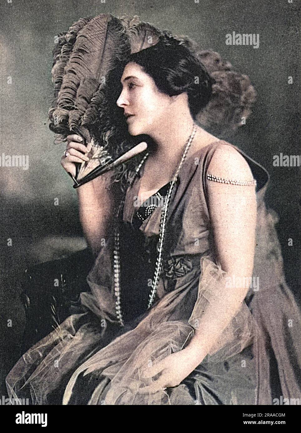 Lily Langtry (1863-1929), English actress pictured during the First ...