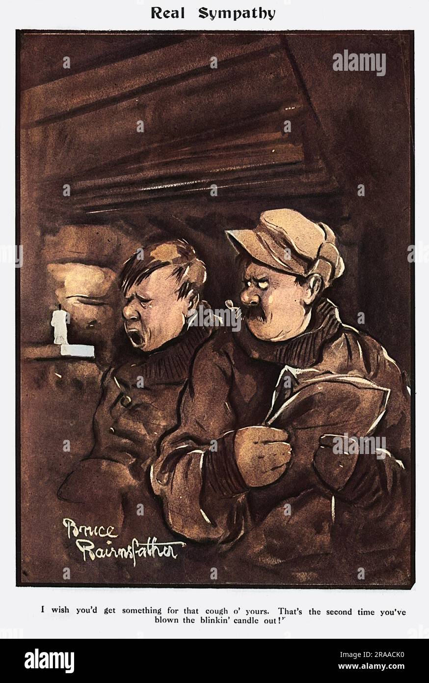 Real Sympathy' 'I wish you'd get something for that cough o' yours ...