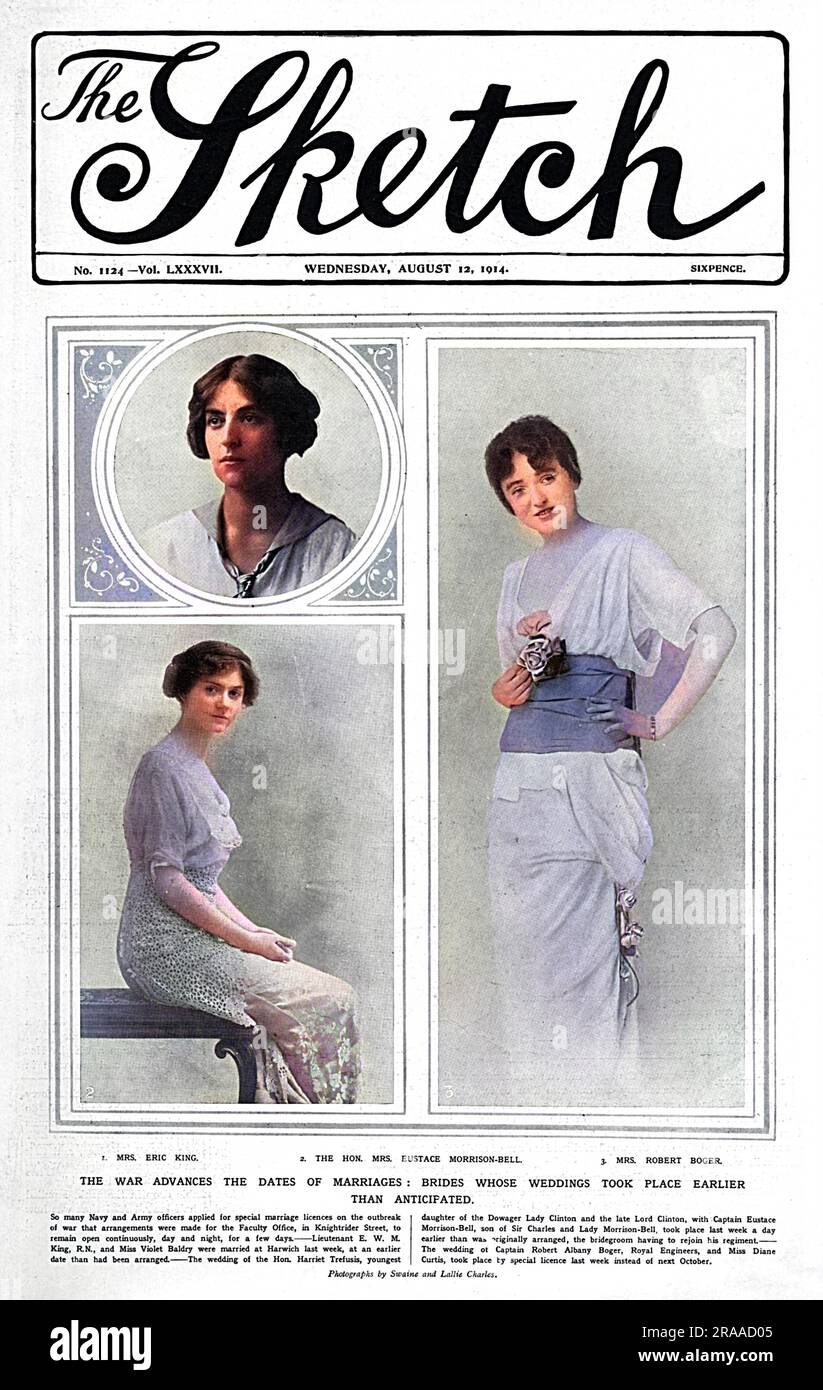 Cover of 'The Sketch' documenting the predicament of many couples who ...